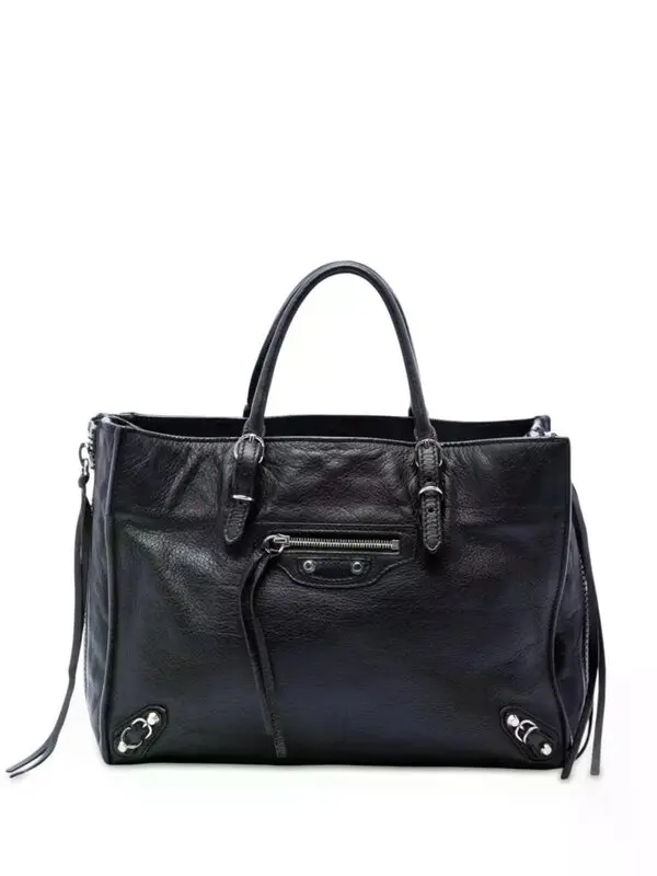 Balenciaga Papier A6 Zip Around Satchel