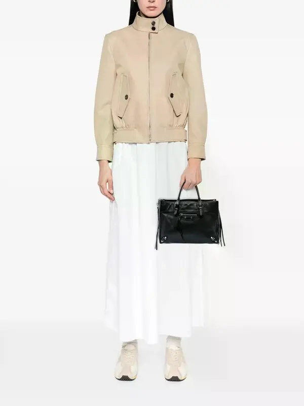 Balenciaga Papier A6 Zip Around Satchel