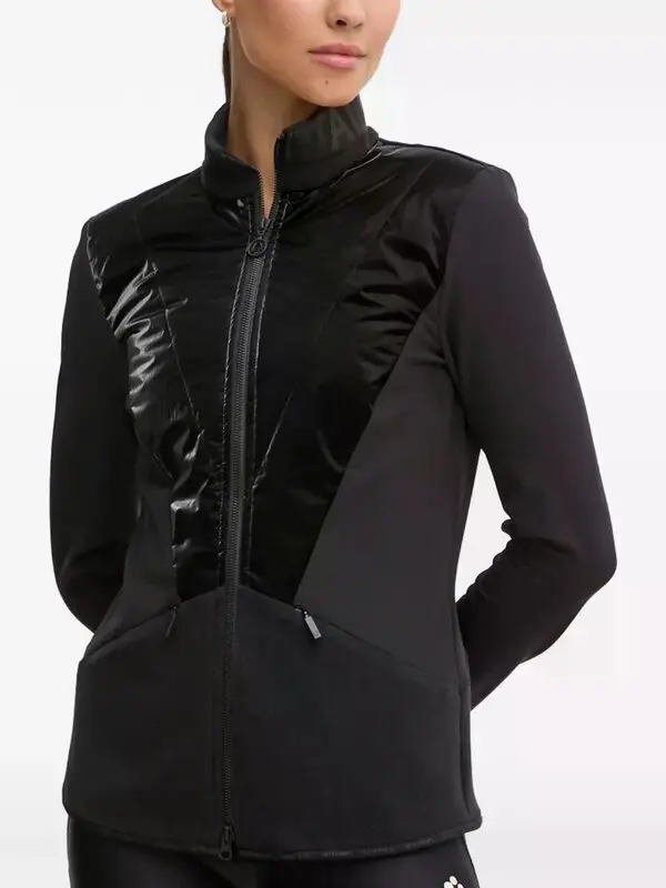 SPORTALM Glossy-panelled Zip-up Jacket