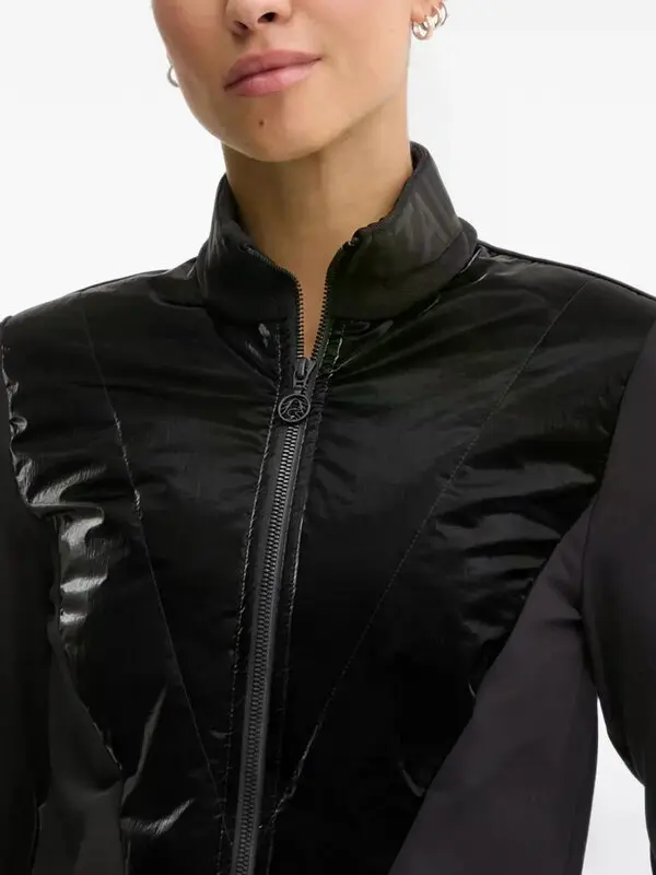 SPORTALM Glossy-panelled Zip-up Jacket
