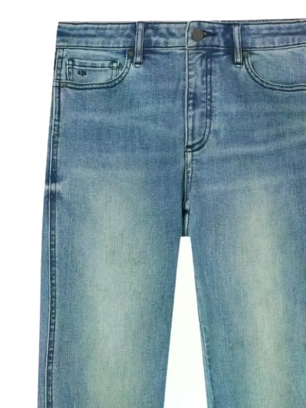 Armani Exchange Super-skinny Side-slit Jeans
