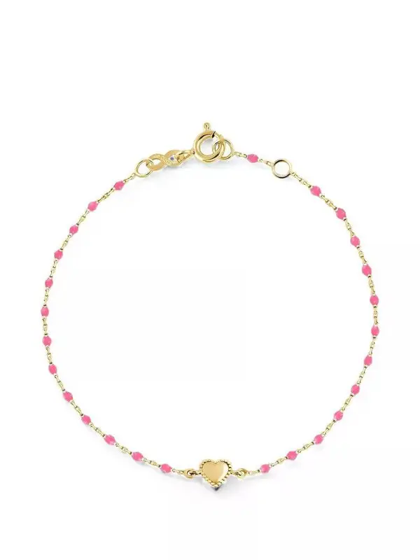 Gigi Clozeau Heart Pendant Bracelet - Gold