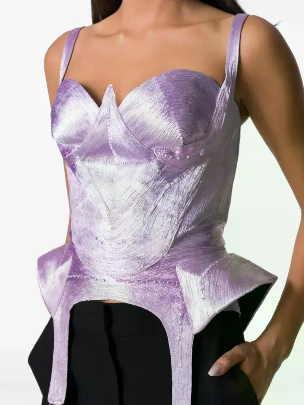 NORINA ST Kaly Lace-up Corset Top