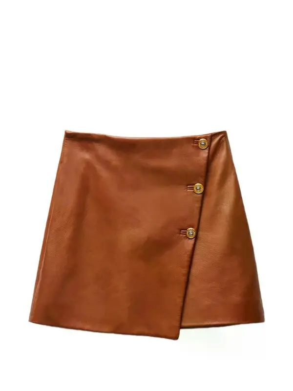 Versace Nappa Plongé Mini Skirt