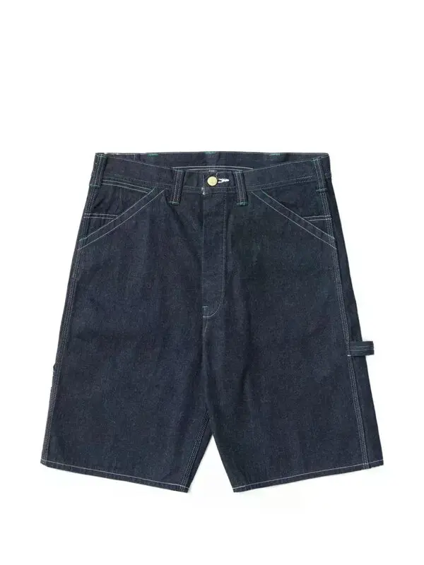 SUGAR CANE JEANS Contrast-stitch Carpenter Shorts