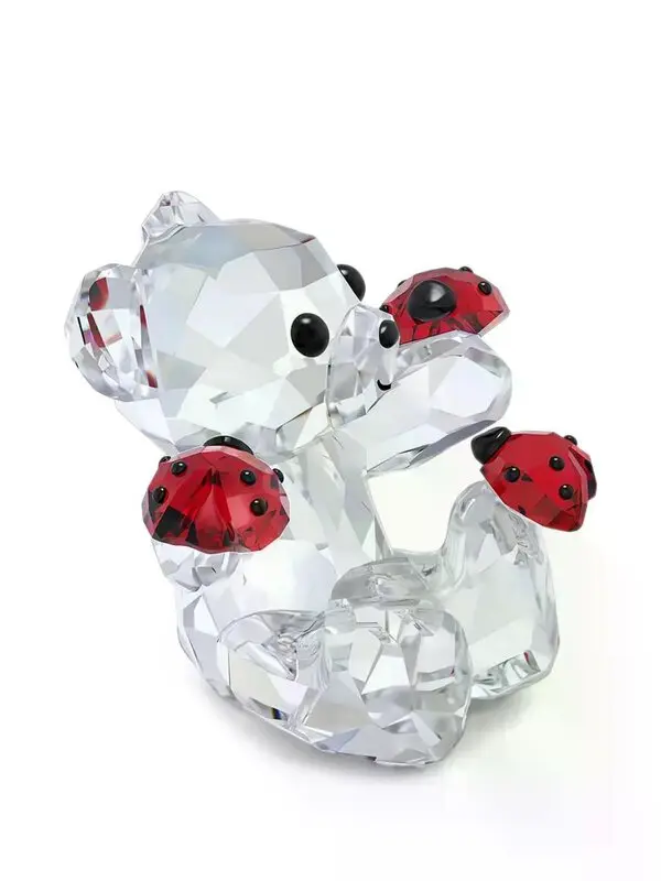 SWAROVSKI Kris The Bear And Ladybugs Figurine