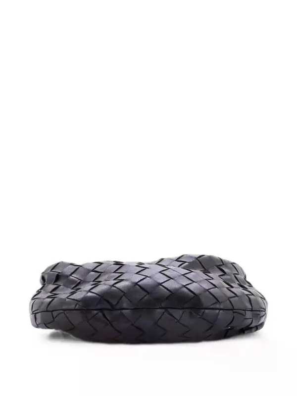 Bottega Veneta Bv Jodie Intrecciato Nappa Mini Hobo Bag - Black