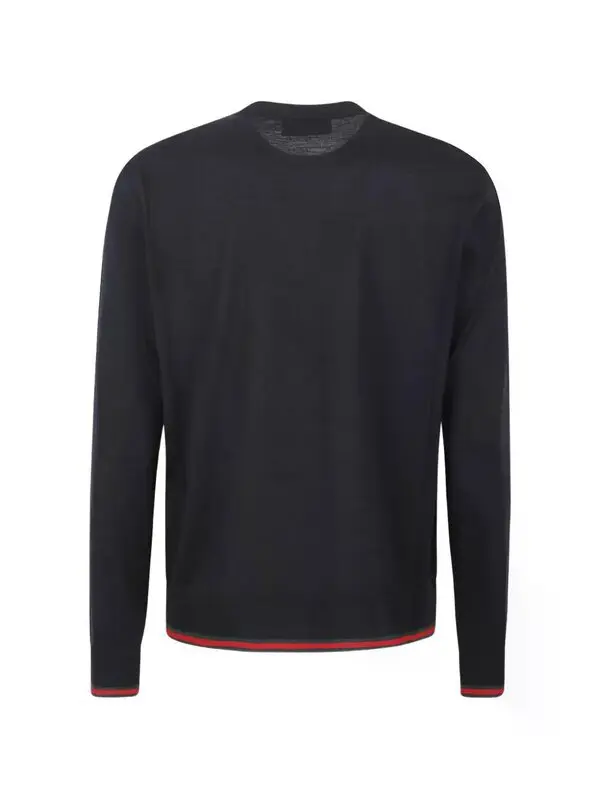 Gucci Wool Knit Sweater With Web