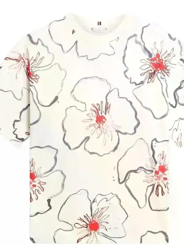 Tommy Hilfiger Floral-print T-shirt