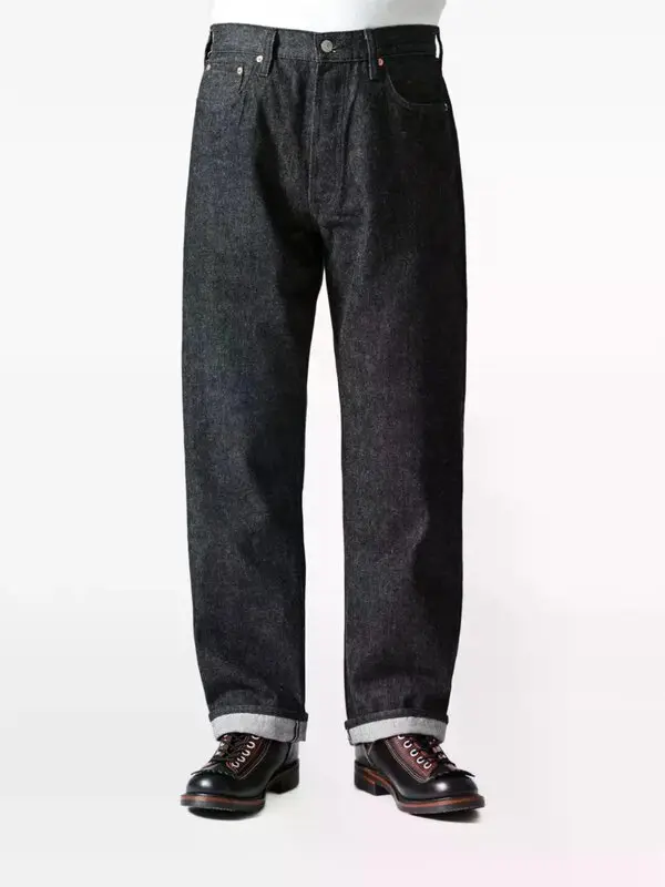 SUGAR CANE JEANS Selvedge-denim Straight-leg Jeans