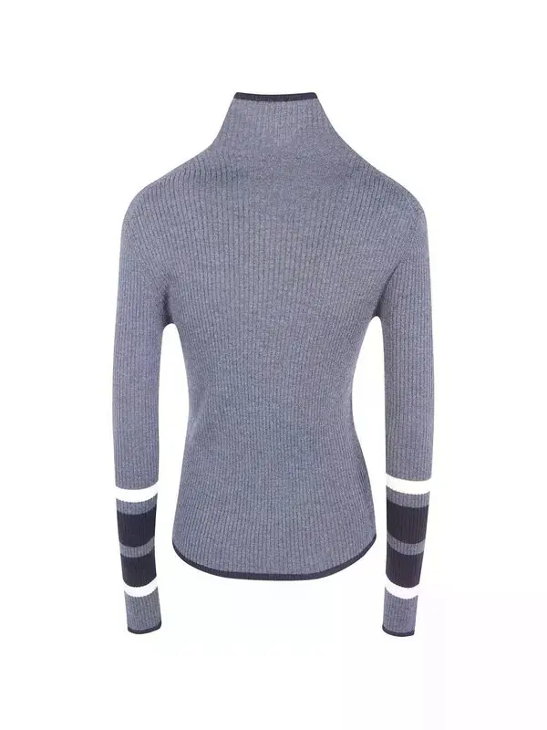 Mantū Ribbed Turtle-neck Sweater