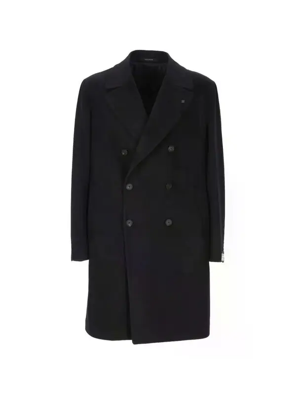 Tagliatore Double-breasted Peak-lapel Coat