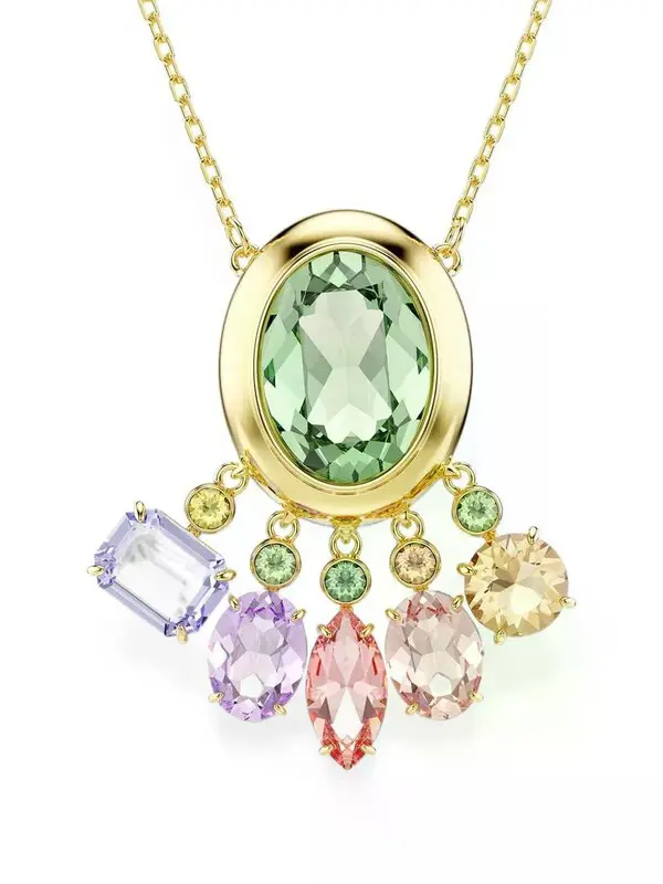 SWAROVSKI Gema Crystal-embellished Drop Necklace