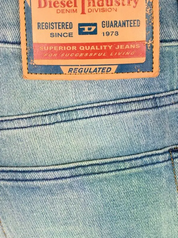 DIESEL® Distressed Faded-effect Jeans