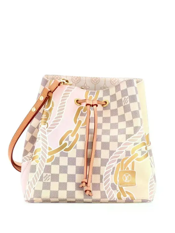 LOUIS VUITTON Limited Edition Nautical Damier Mm Bucket Bag - Multicolour