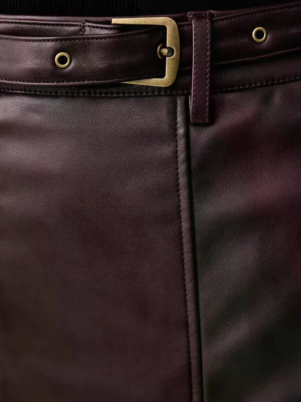 SILVIAN HEACH Belted Panelled Skirt
