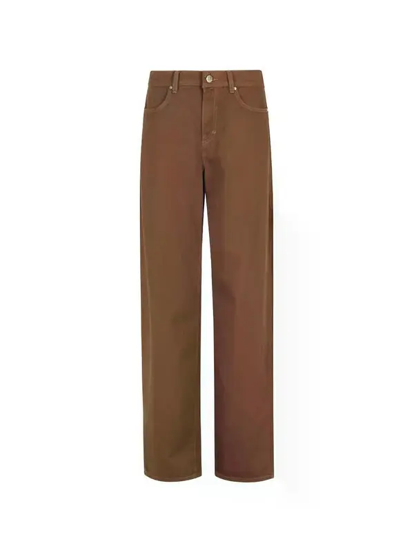 Max Mara Logo-patch Wide-leg Trousers