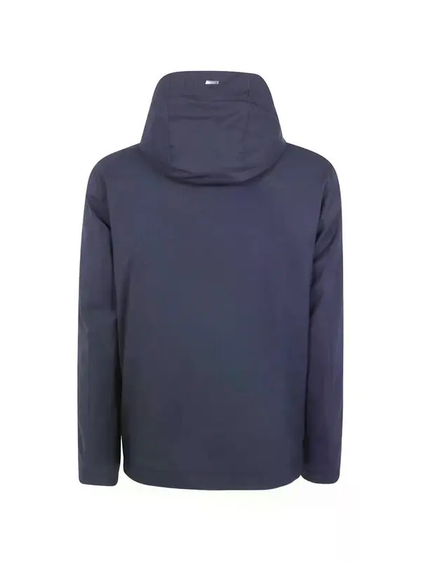 Herno Hooded Zip-up Jacket