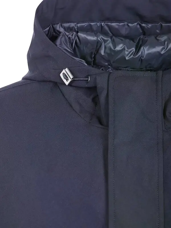 Herno Hooded Zip-up Jacket