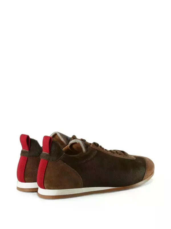 UMA WANG Pony-hair Suede Sneakers