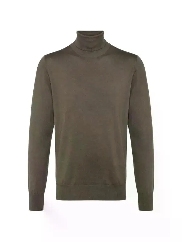 Caruso Roll-neck Long-sleeve Sweater