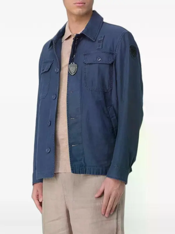BLAUER. Cotton-canvas Jacket