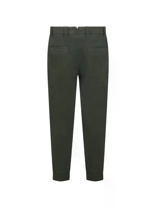 BERWICH Pleated Turn-up Trousers
