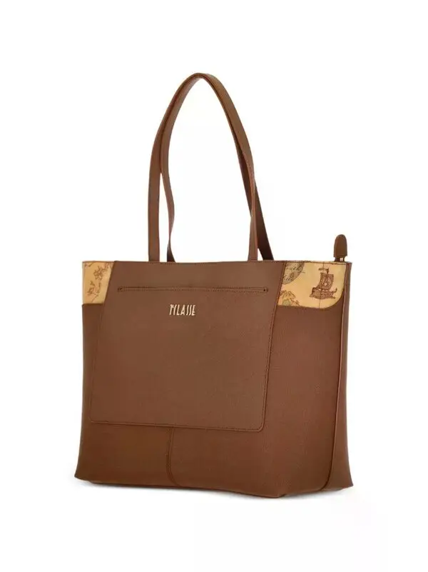 ALVIERO MARTINI 1° CLASSE Geo Classic Panelled Tote Bag