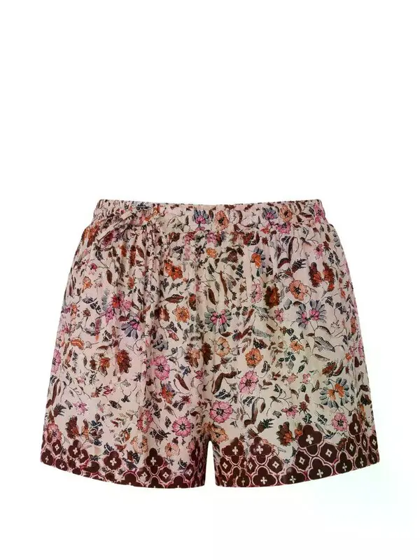 Natalie Martin Jasper Floral-print Shorts