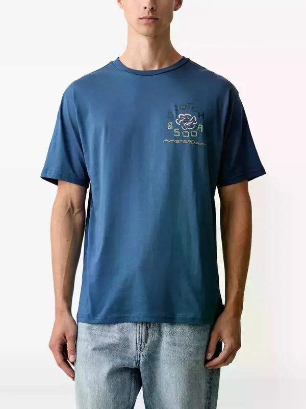 Scotch & Soda Artwork Graphic-print T-shirt