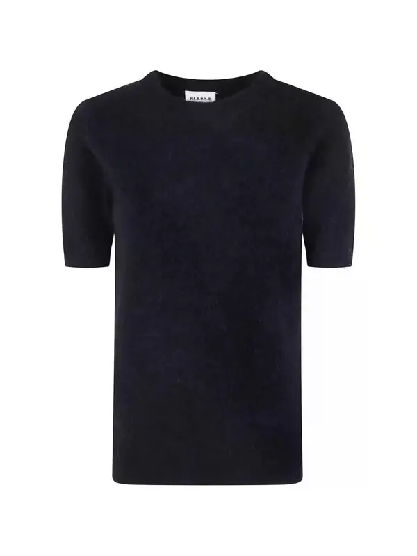 P.a.r.o.s.h Short-sleeve Fuzzy Yak Sweater