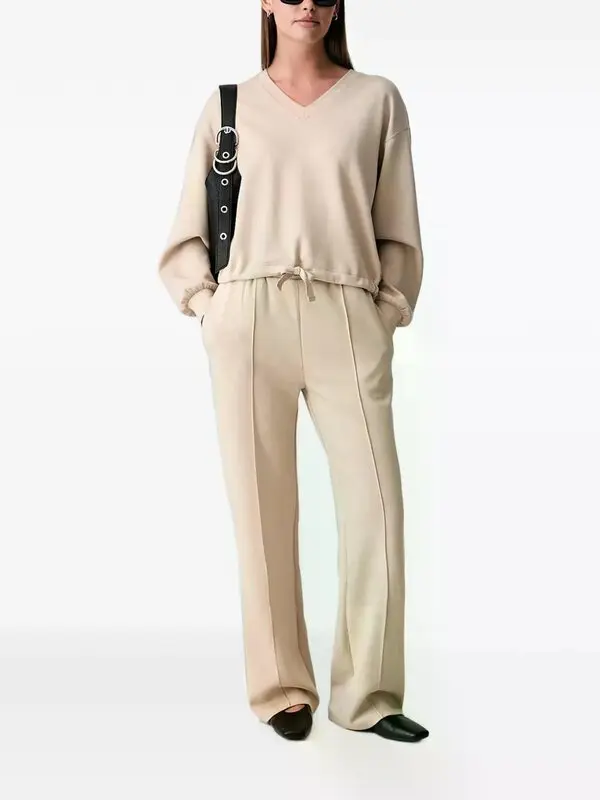 Scotch & Soda Drawstring V-neck Sweater