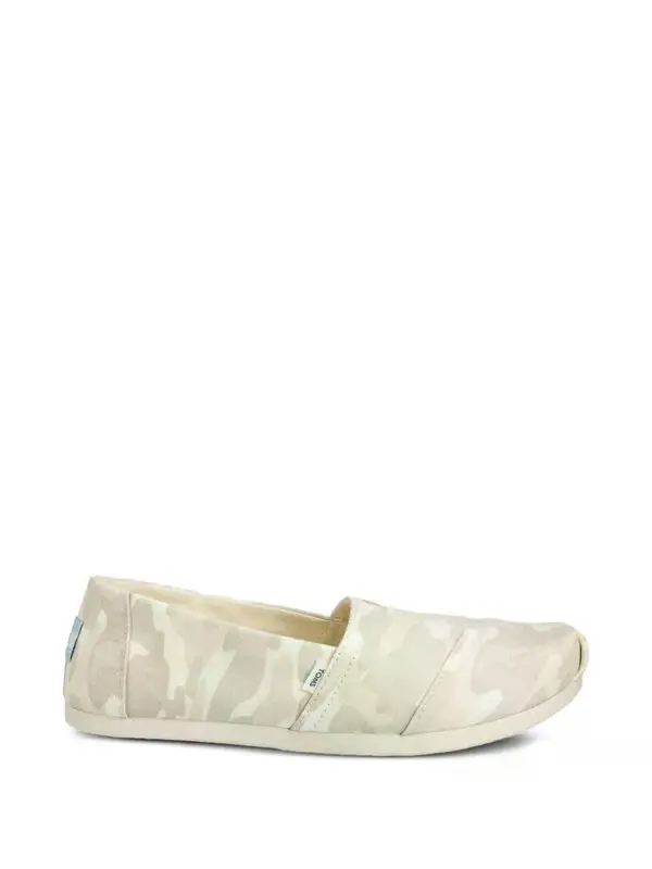 Toms Camouflage-print Espadrilles - Neutrals