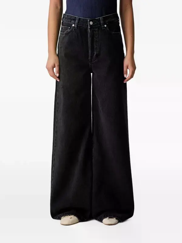 Scotch & Soda Wide-leg Denim Trousers