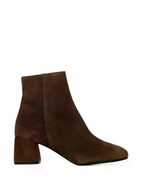 Status Suede-finish Ankle Boots - Brown