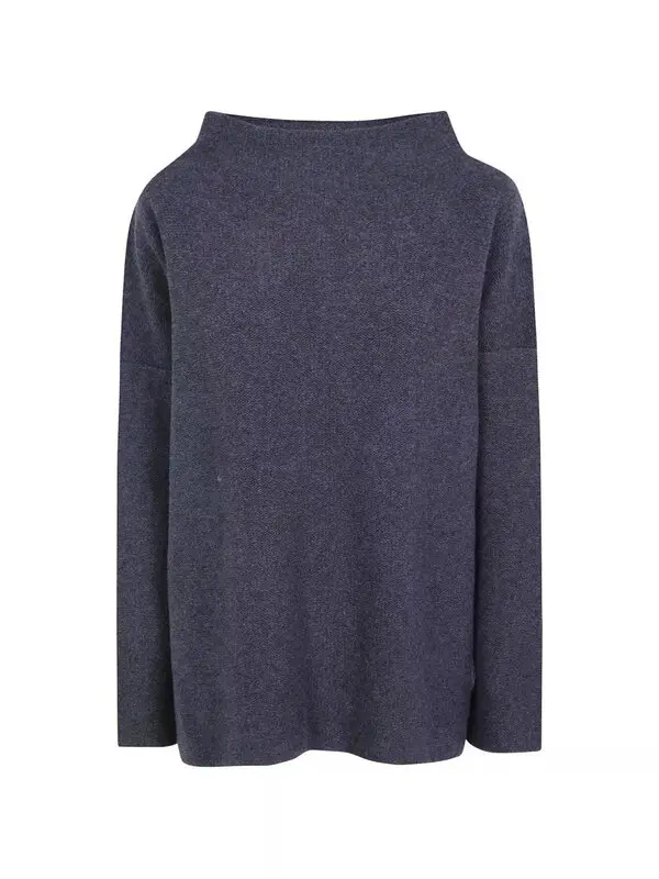 DANIELA GREGIS Boat-neck Dropped-shoulder Sweater