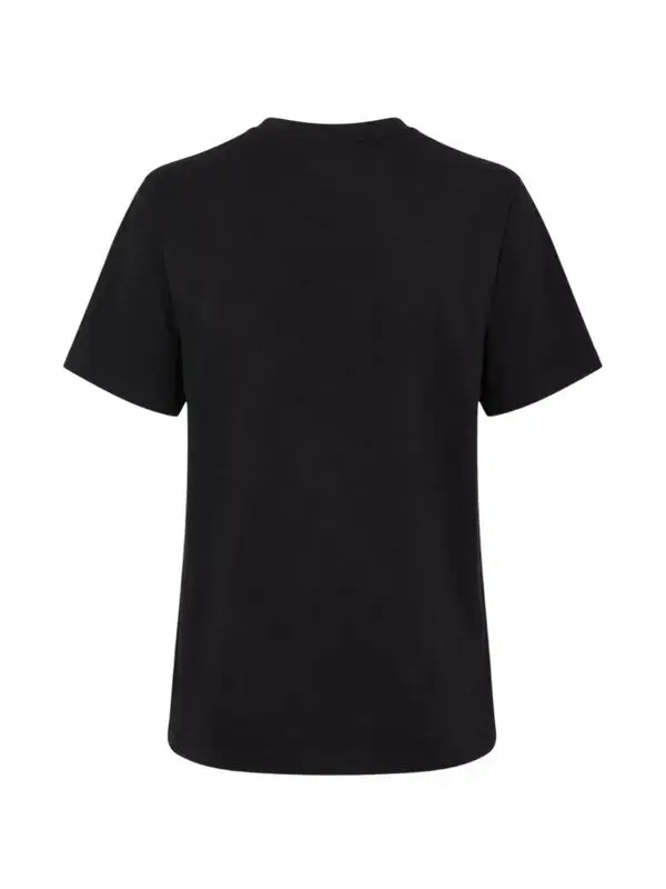 N°21 Embellished Cotton T-shirt - Black