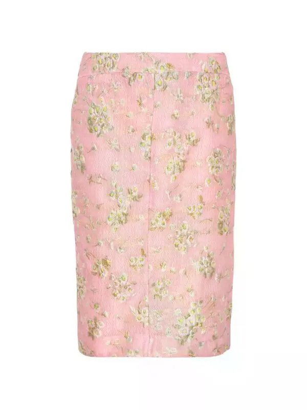 N°21 Floral Midi Pencil Skirt
