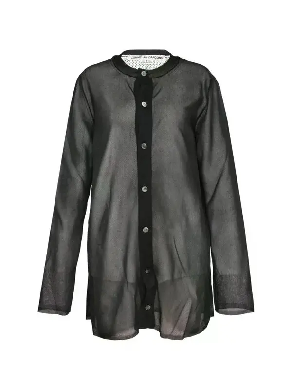 Comme Des Garçons Sheer Layered Shirt