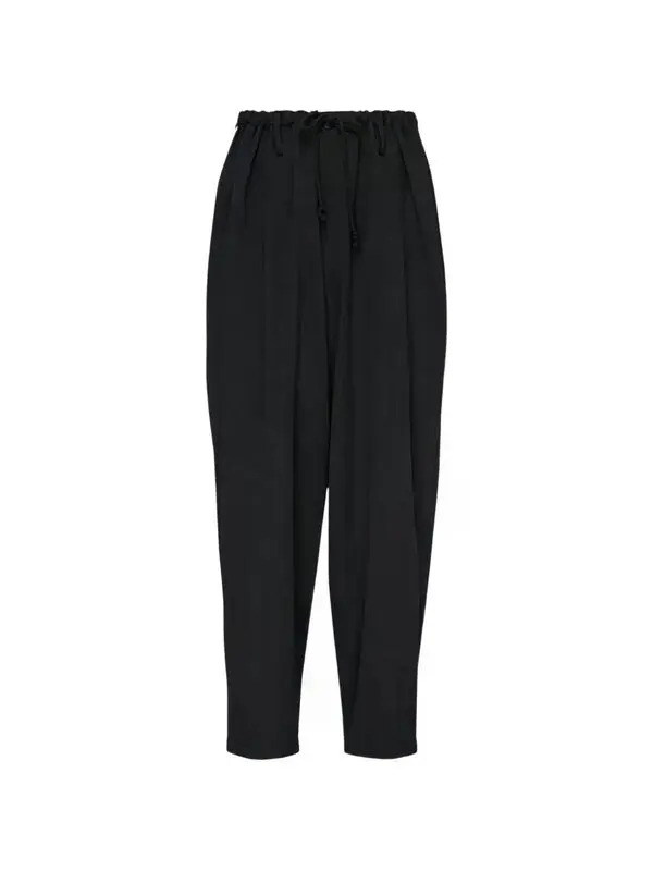Yohji Yamamoto Drawstring-waist Trousers