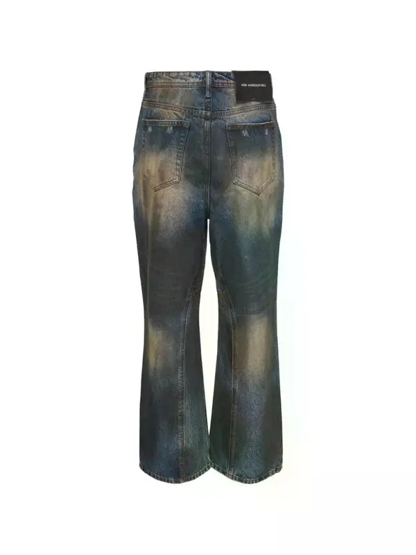 Andersson Bell Coated Wide-leg Jeans