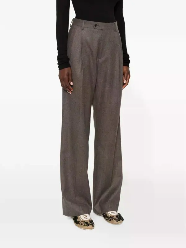 Sandro Pleated-design Trousers