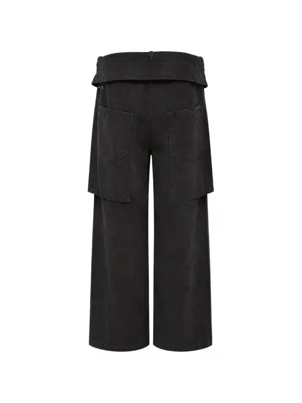 Andersson Bell Raptor Layered Wide-leg Trousers