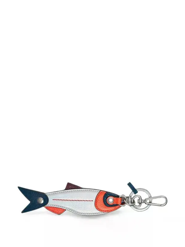 Mulberry British Summer Fish-shape Keyring