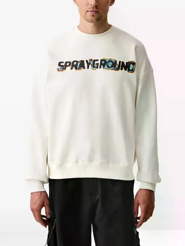 SPRAYGROUND Graphic-print Pullover Sweater