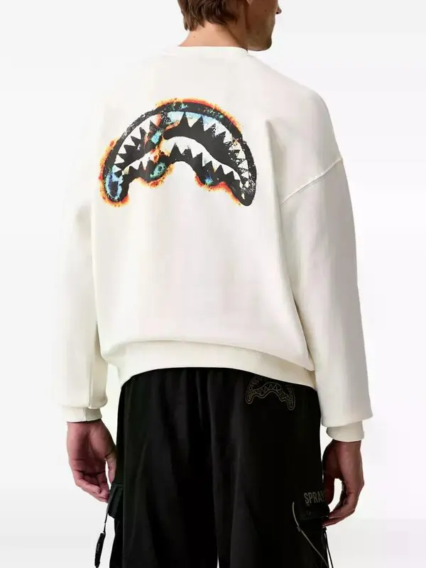 SPRAYGROUND Graphic-print Pullover Sweater