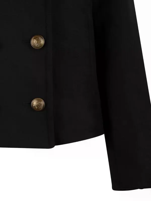 SEALUP Double-breasted Peacoat Jacket
