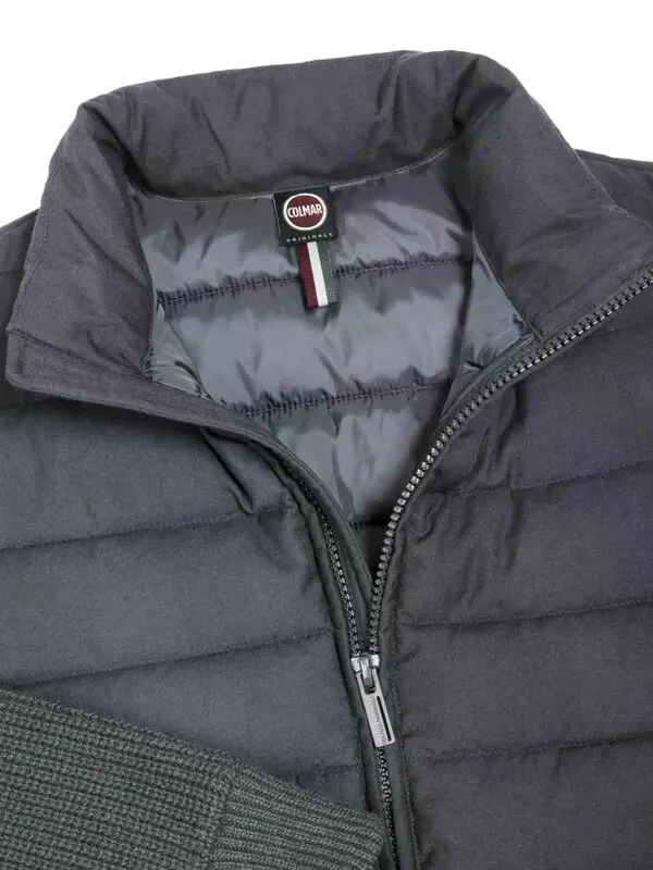COLMAR Padded Panelled-knit Jacket