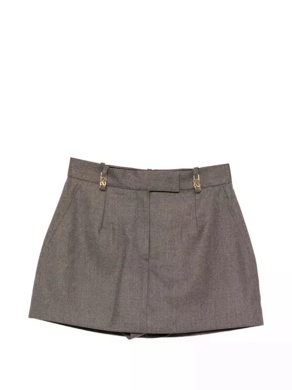 Sandro Logo-plaque Tailored Shorts