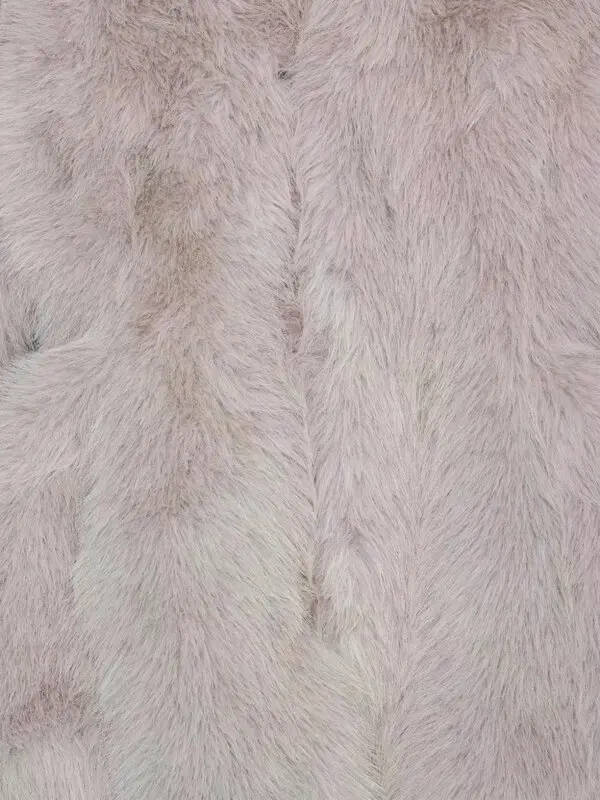ROTATE BY BIRGER CHRISTENSEN Faux-fur Flared Jacket